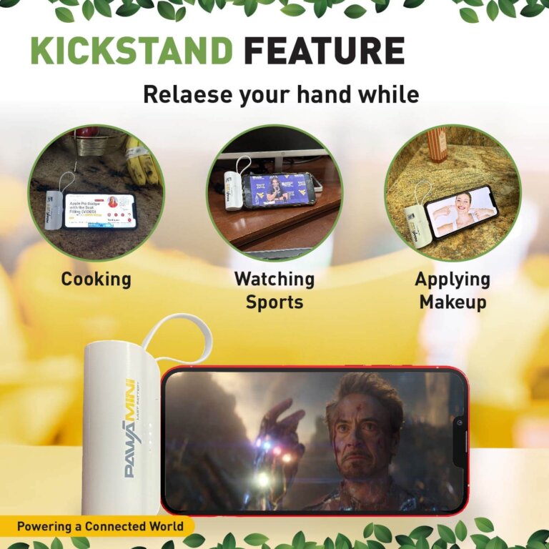 Travel Mini 2-in-1 Rechargeable Power Bank – Pawamini